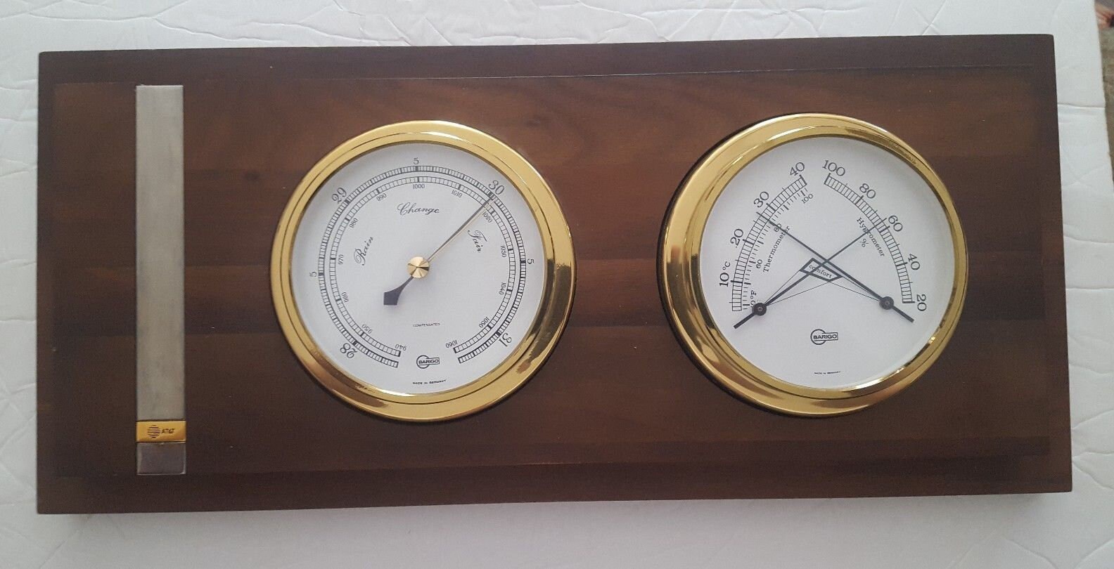 Barigo Weather Station With Barometer Comfortmeter Made in | Etsy