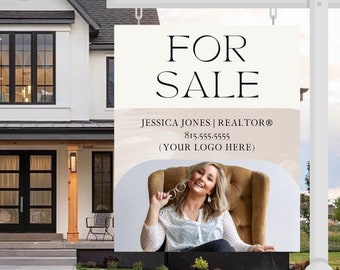 Modern Real Estate Sign - Etsy