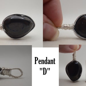 Jet Pendant - Etsy