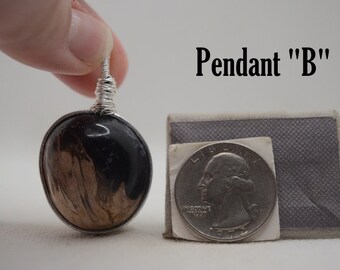 High Vibrational Petrified Palm Root 925 Pendant - Etsy