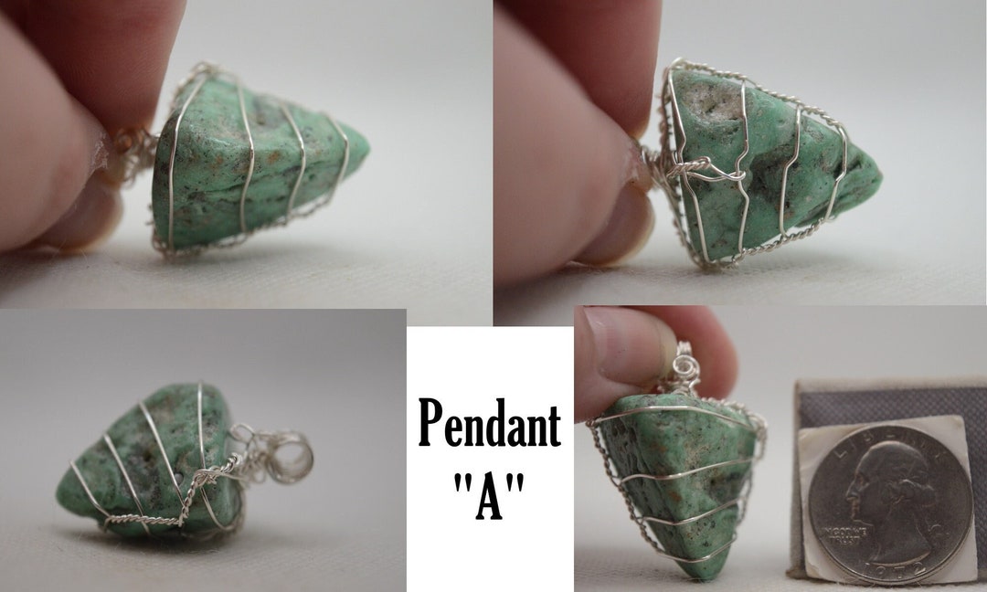 Variscite Pendant - Etsy