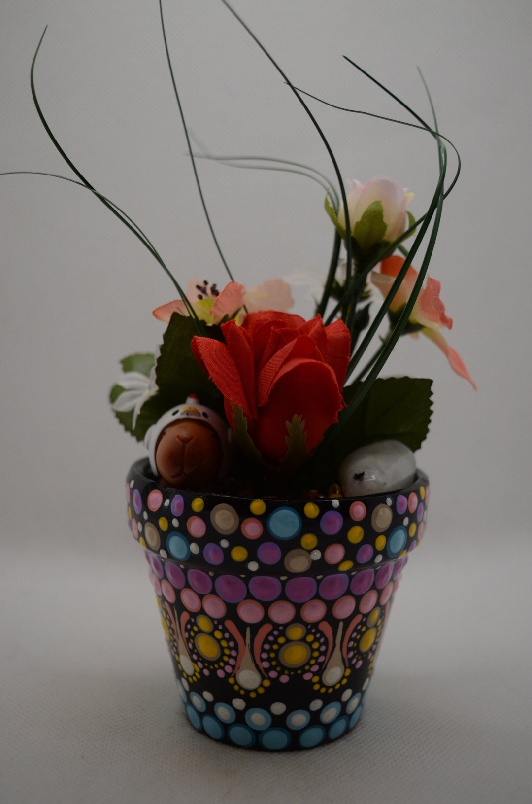 Birth Month Dotty Pot - June - Etsy
