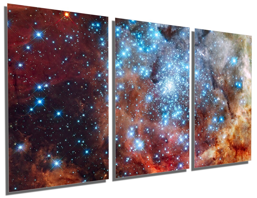 Metal Print - R136 30 Doradus Nebula Space Wall Art Nasa's Hubble ...