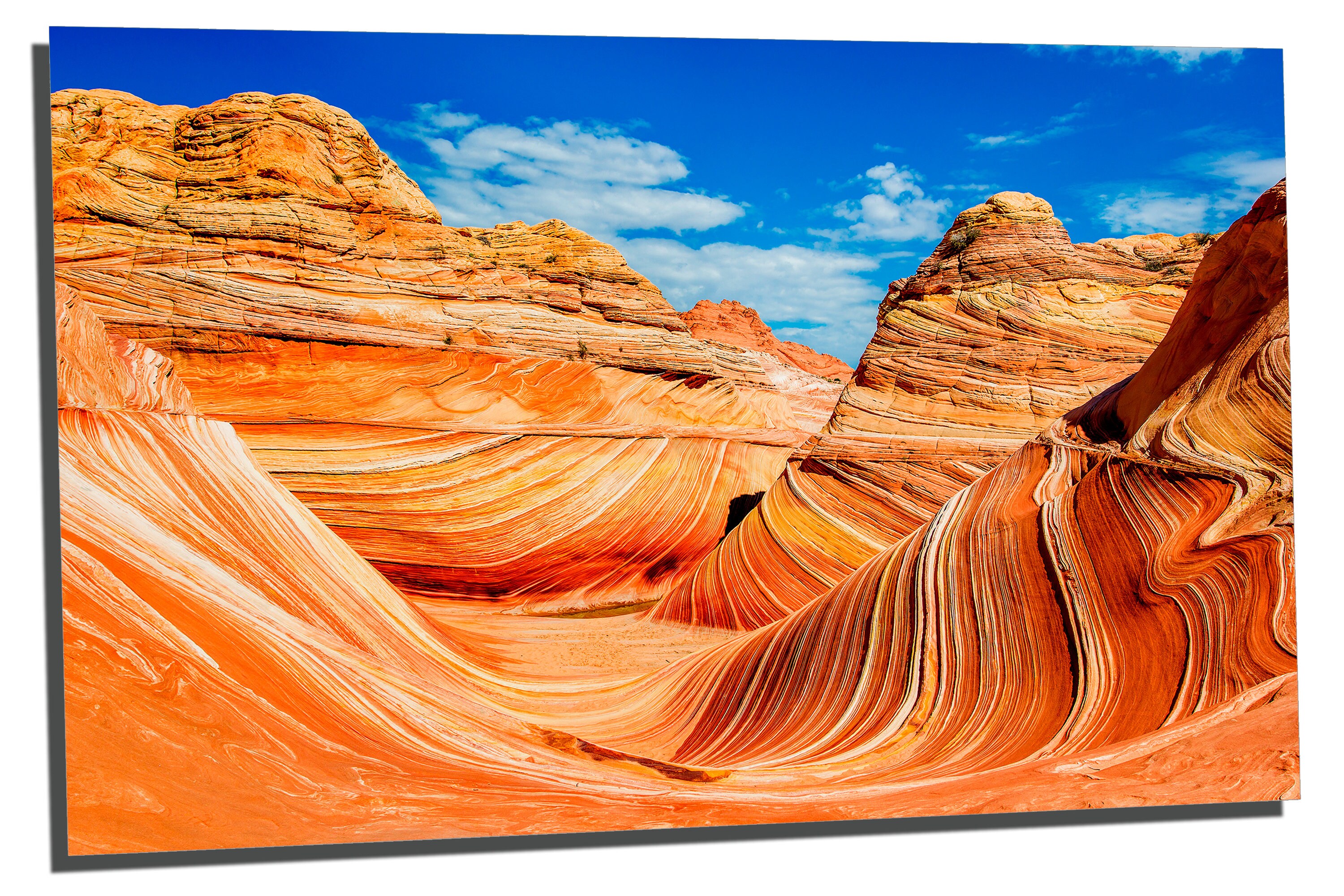 Metal Prints - the Wave, Arizona Rocky Desert - 3 Panel Split, Triptych ...