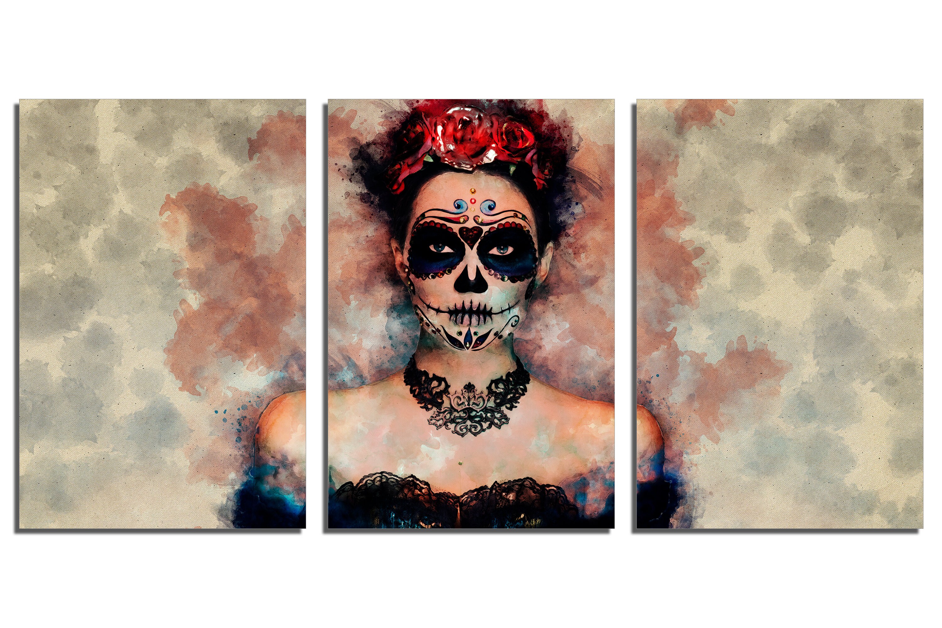 Girl Zombie Face Drawing