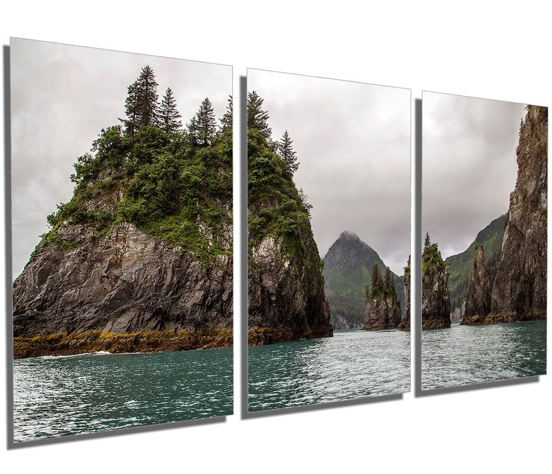 Metal Prints - Kenai Fjords National Park, Alaska Print Wall Art -3 ...