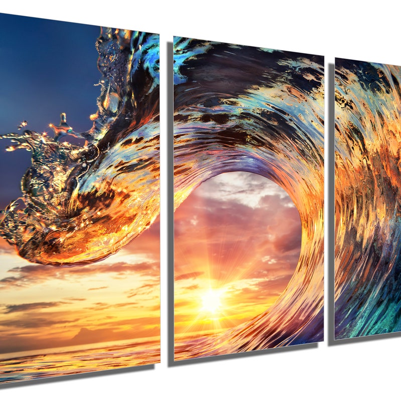 Ocean Waves Wall Art - Etsy