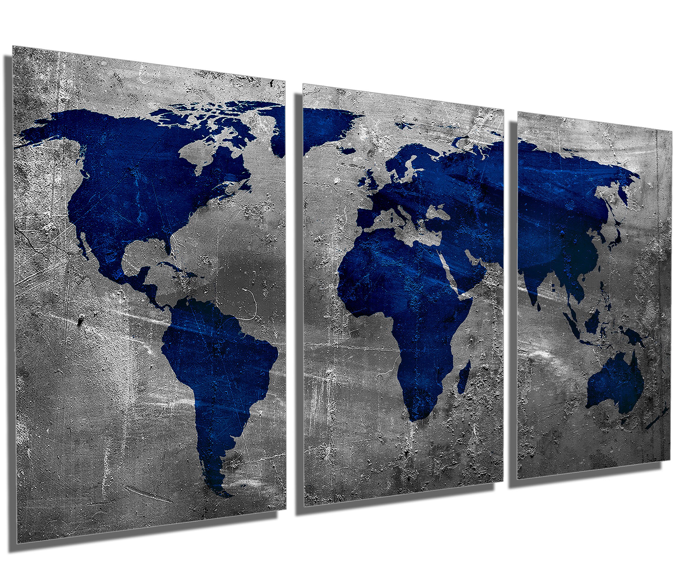 Sapphire Blue World Globe