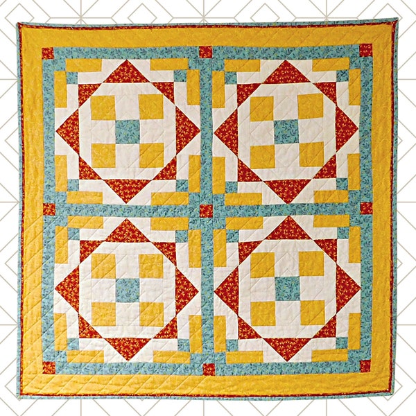 Moroccan Tile Quilt Pattern - Etsy