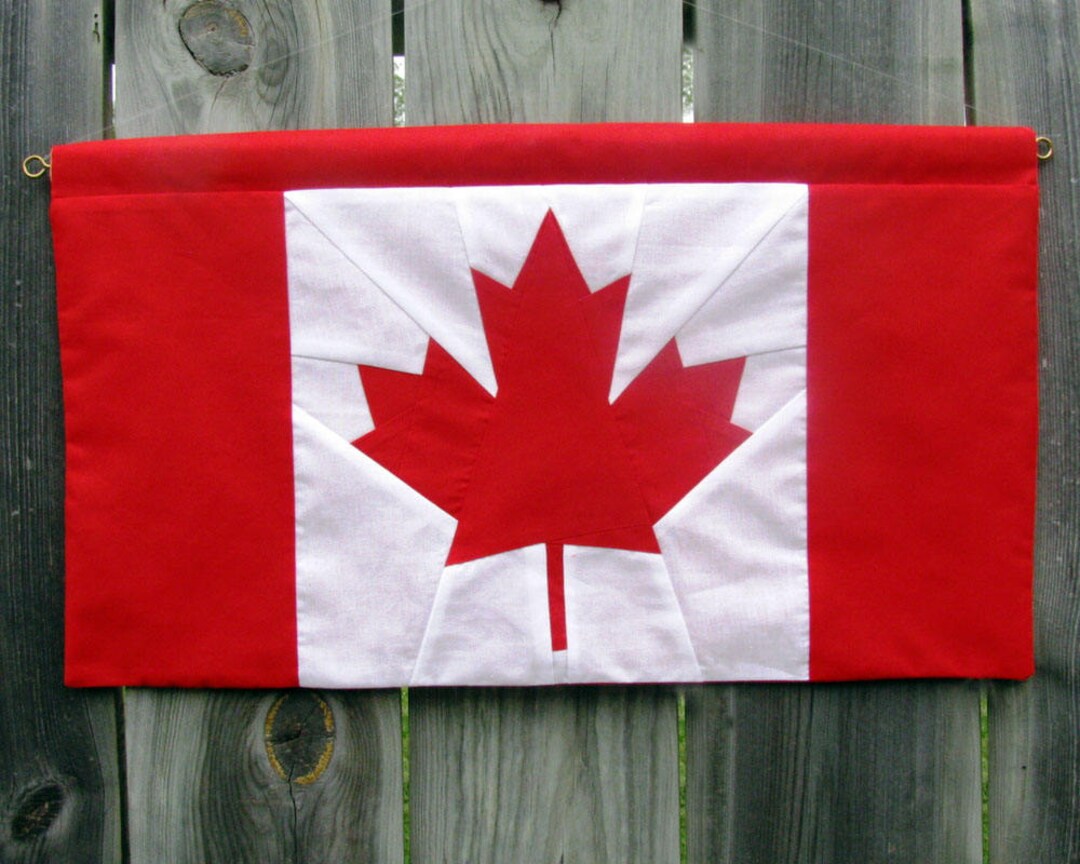CANADIAN FLAG Banner Pattern - Etsy
