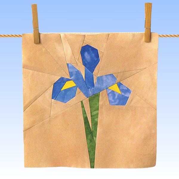Iris Quilt Pattern - Etsy