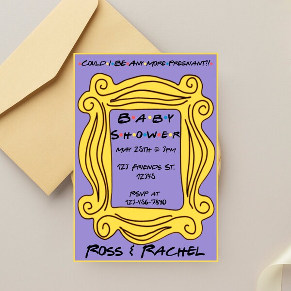 Friends Baby Shower - Etsy