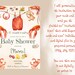 Personalized Crawfish Baby Shower Invitation & Raffle Card: Nola ...