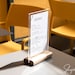Tabletop Menu Stand | Acrylic Menu Holder | Business Acrylic Sign ...