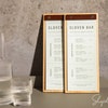 Leather Menu Holder, Personalised Menu Cover, Restaurant Logo Menu ...