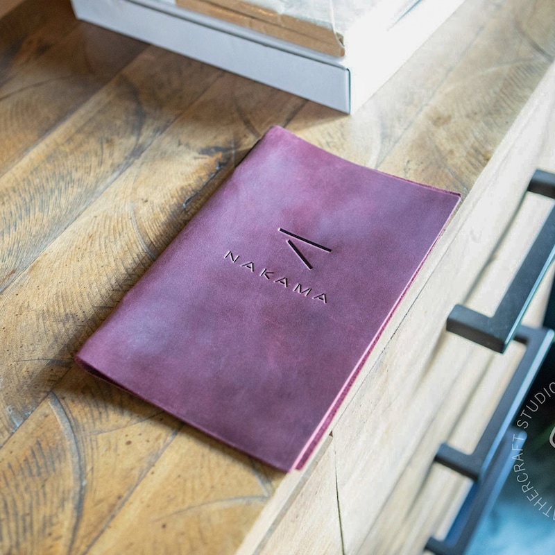 Pink Bar Menu Book - Etsy