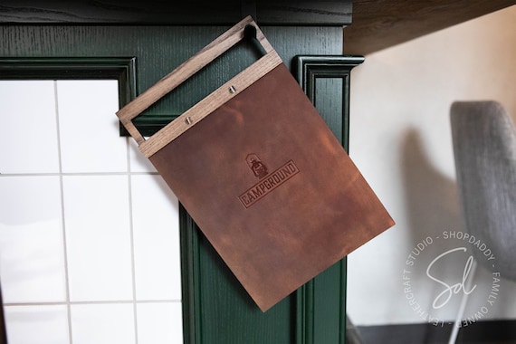 Wooden Menu Binder