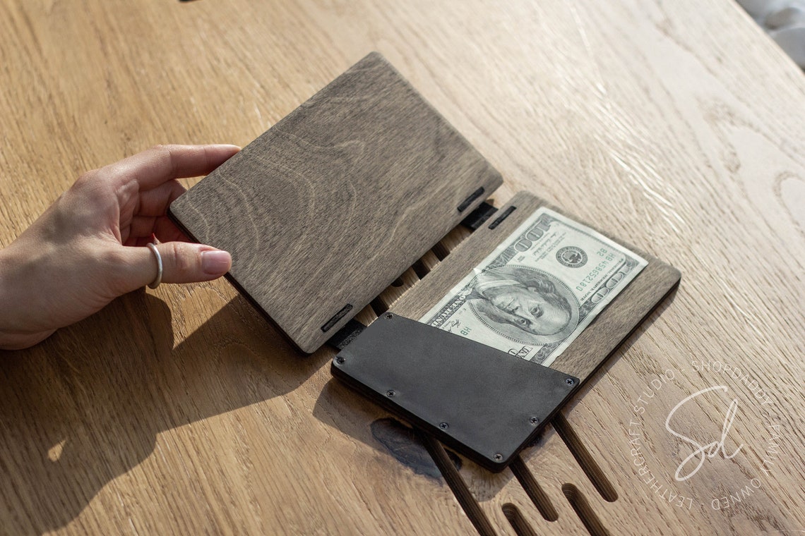 Personalized Wooden Bill Holder Cafe Bar Check Holder - Etsy UK