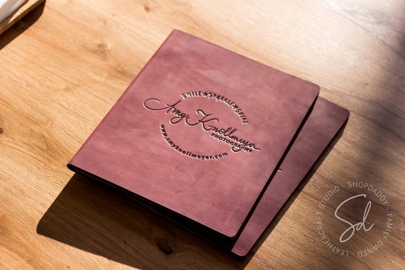 Custom Personalized Leather Menu Holder Restaurant Menu - Etsy