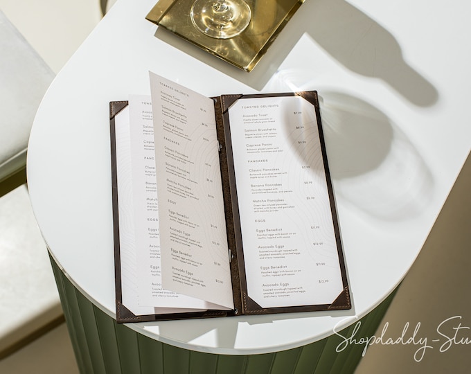 Table Menu Stand, Restaurant Table Tents, Table Top Display Stand for ...