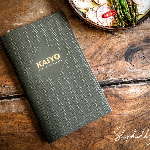 Leather Menu Folio - Etsy