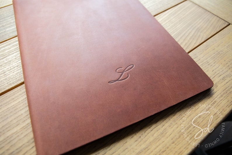 Leather Menu Cover With Cork: Custom Menu Folio for Restaurant, Cafe ...