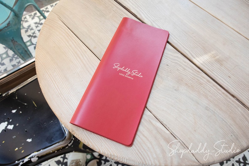Menu Holder Leather Menu Leather Menu Cover Restaurant Menu | Etsy