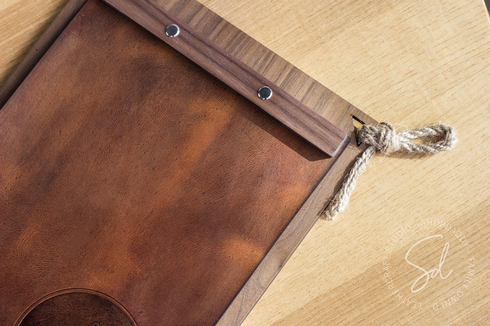 Leather Wooden Menu Holder Restaurant Menu Covers 8.5x11 - Etsy
