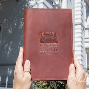Custom Leather Menu Cover: Restaurant Menu Book With Plastic Sleeves - Etsy