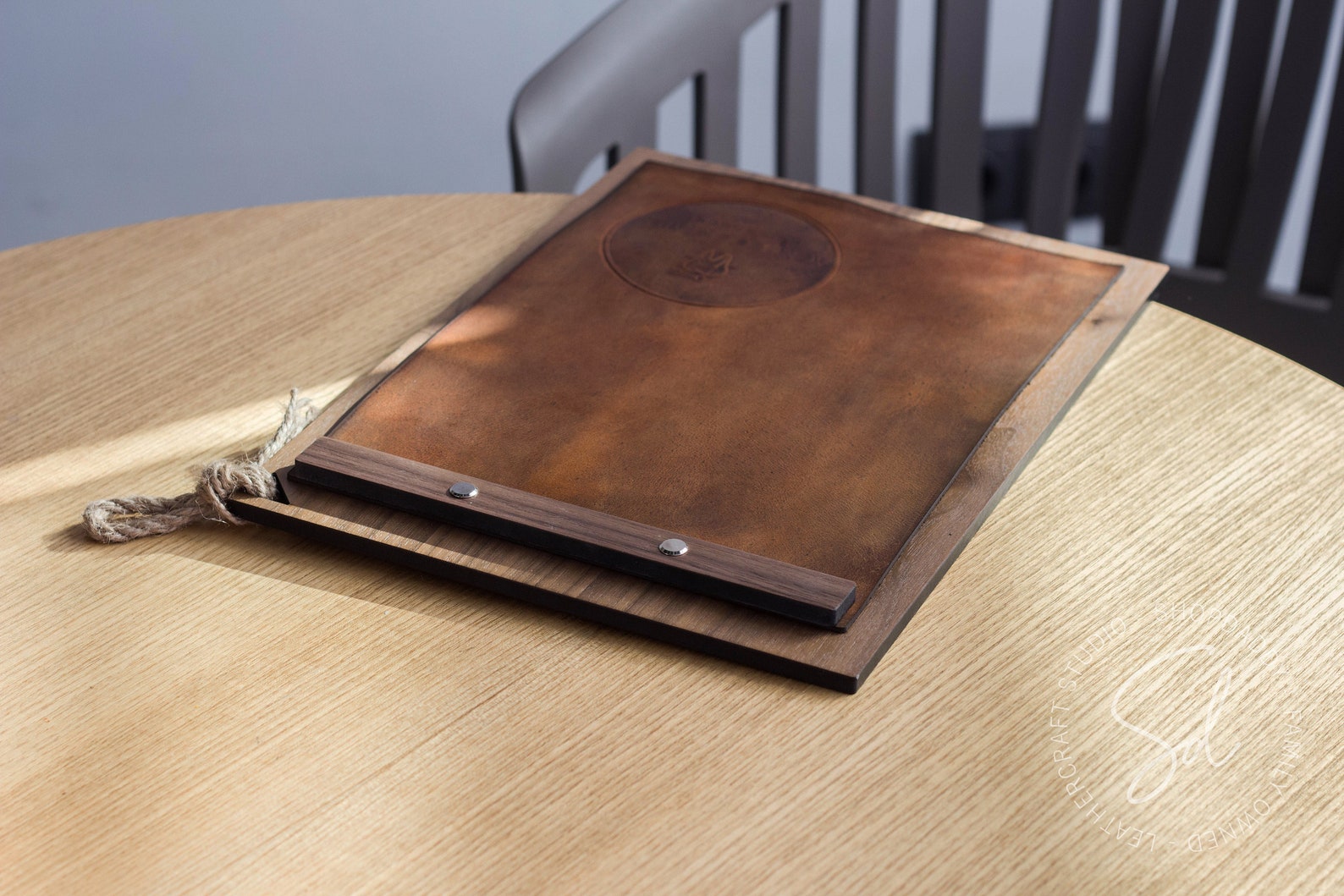 Leather Wooden Menu Holder Restaurant Menu Covers 8.5x11 - Etsy