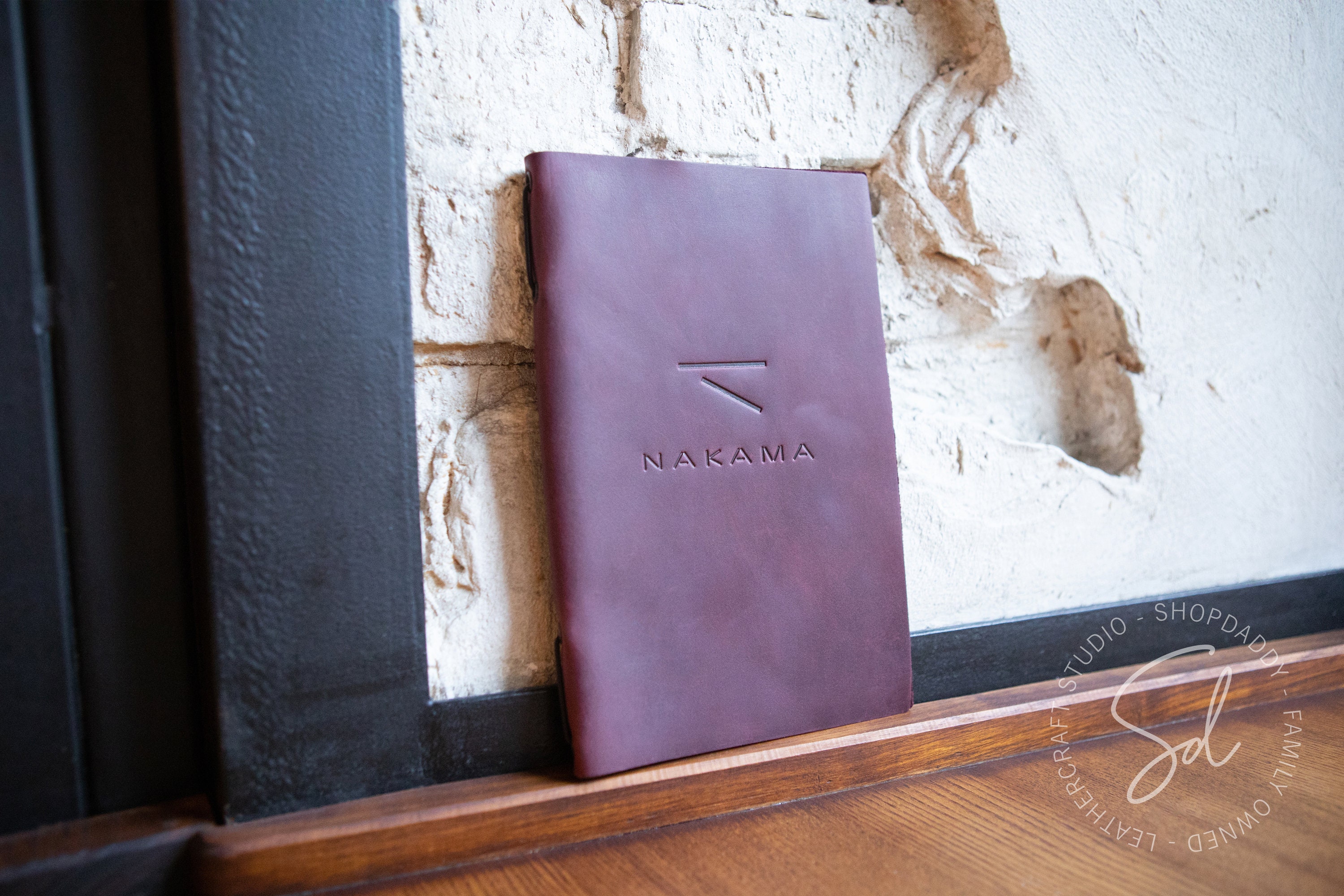 Leather Menu Cover: Custom Menu Book for Restaurant, Cafe & Bar - Etsy