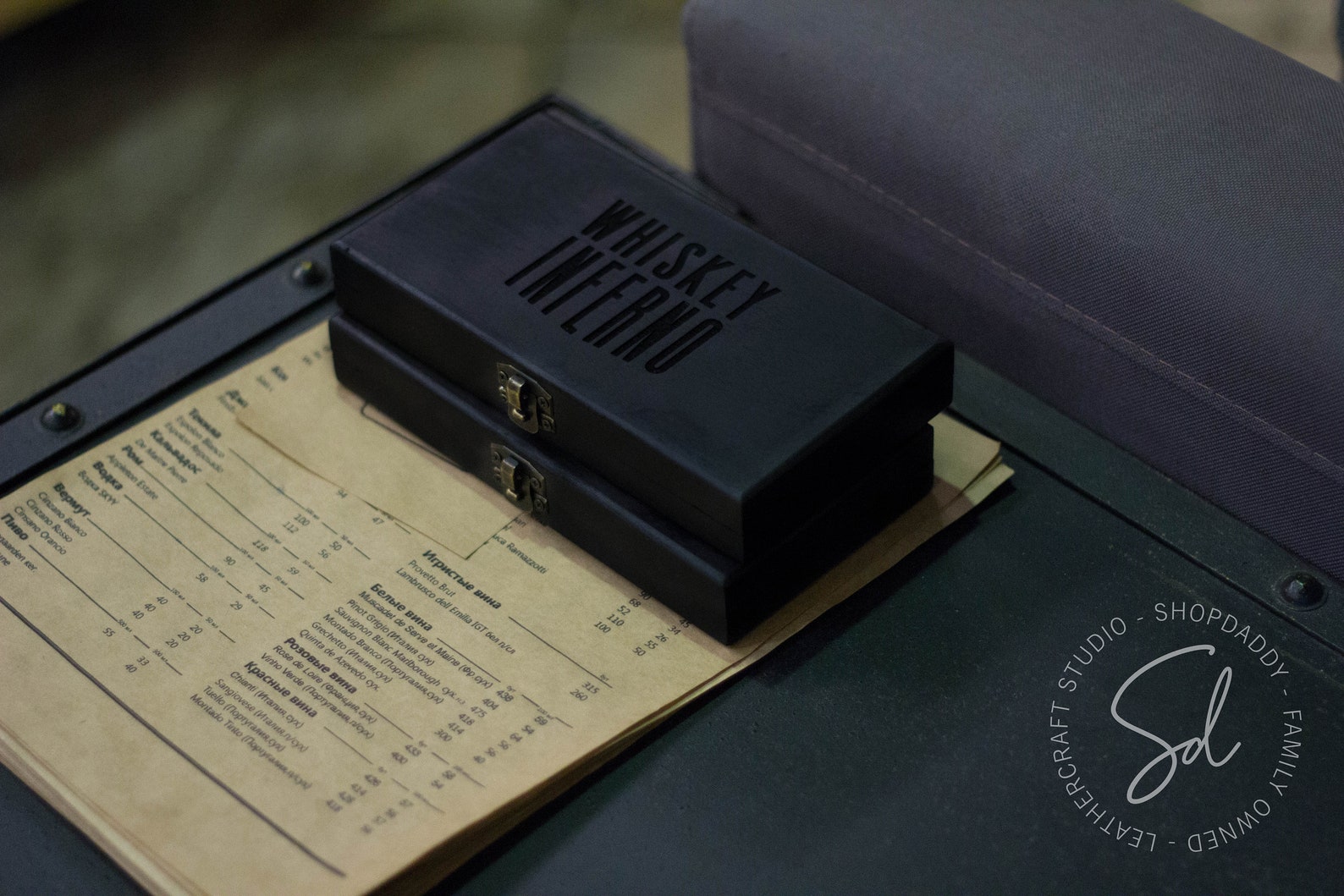 Wooden Check Presenter Box Receipt Holder Cafe Check Holder - Etsy