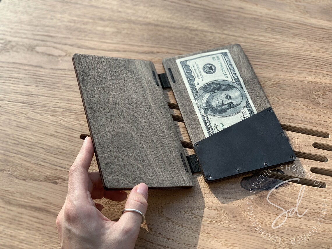 Personalized Wooden Bill Holder Cafe Bar Check Holder - Etsy UK