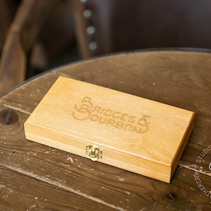 Wooden Check Presenter Box, Receipt Holder, Cafe Check Holder ...