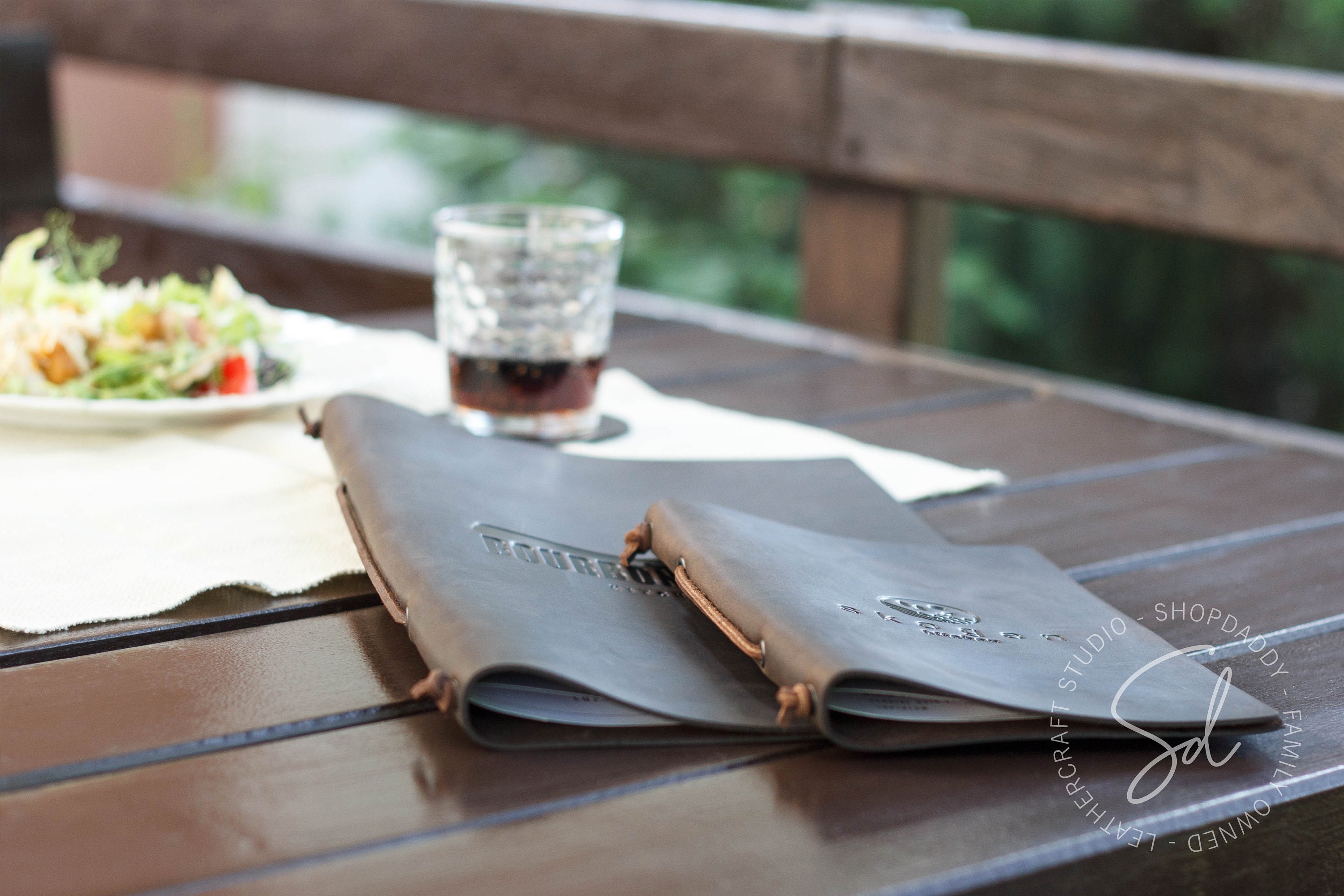 Leather Menu Covers Restaurant Menu Cover Book Custom - Etsy UK