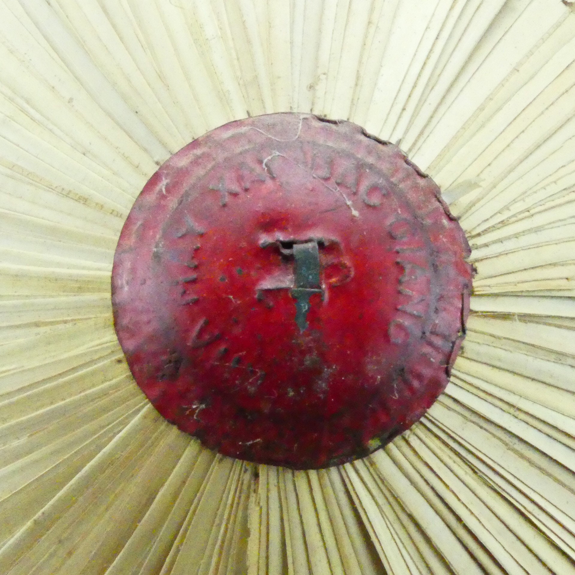 Colonial Hat big hat old bamboo, colonial cottage French country French