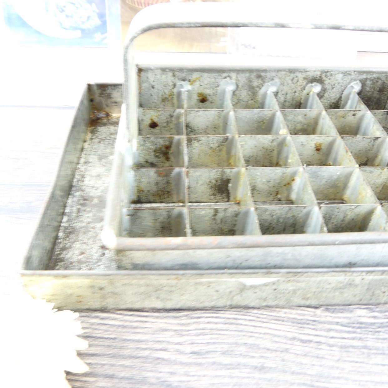 French mold metal cutter with caramel toffee old French kitchen utensil ...