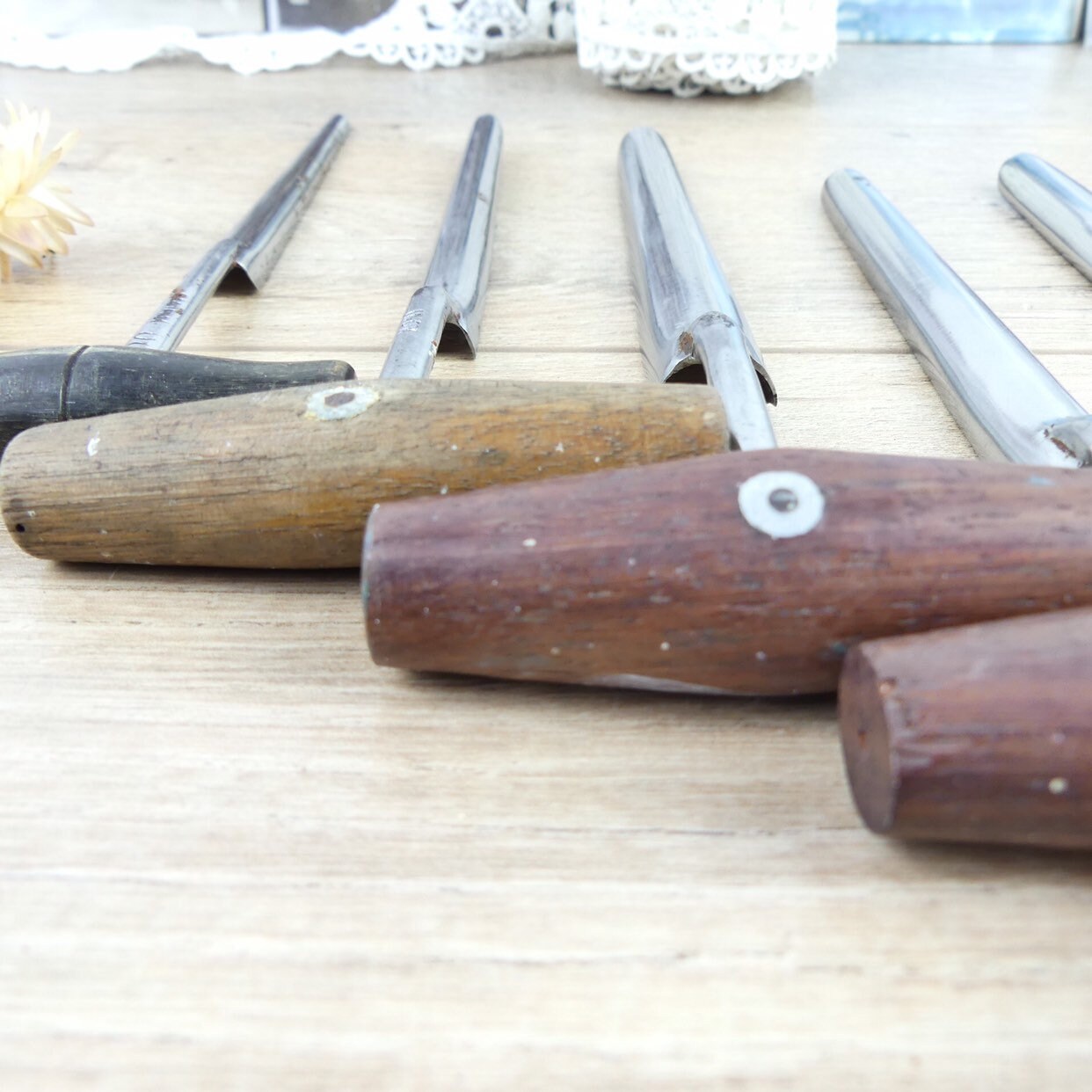 Vintage cheese probes. cheese vintage cheese tools accessories
