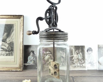 Glass Butter Churn | Etsy