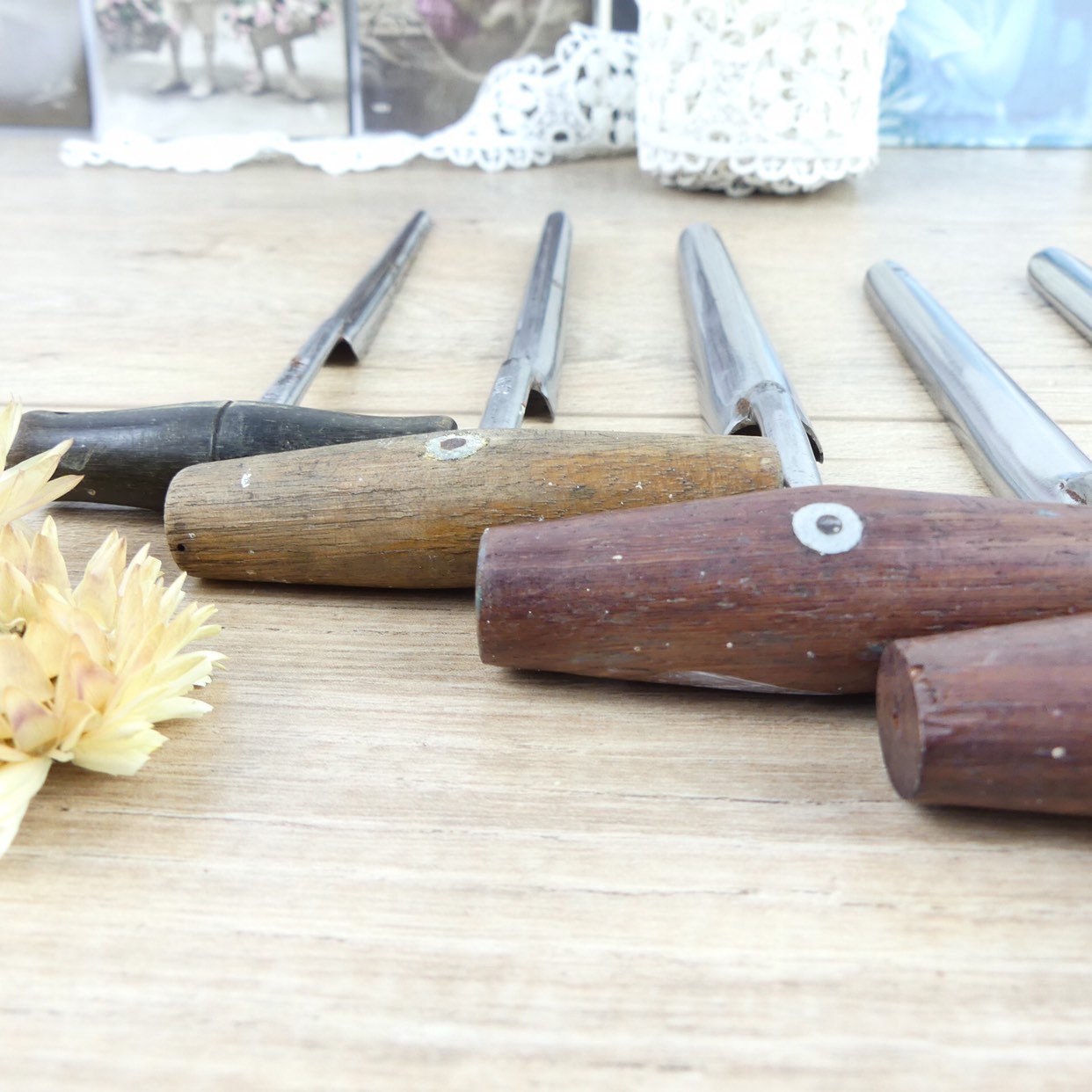Vintage cheese probes. cheese vintage cheese tools accessories