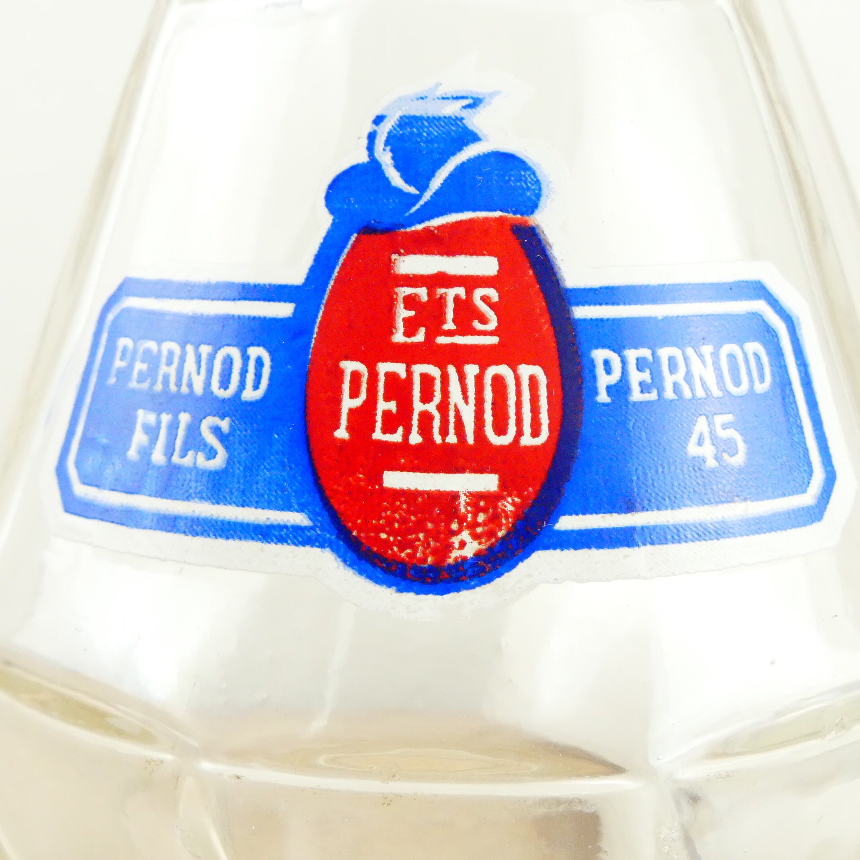 Pernod carafe - Old french carafe - Vintage decanter - French bistro ...