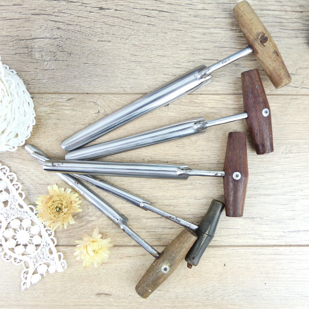 Vintage cheese probes. cheese vintage cheese tools accessories