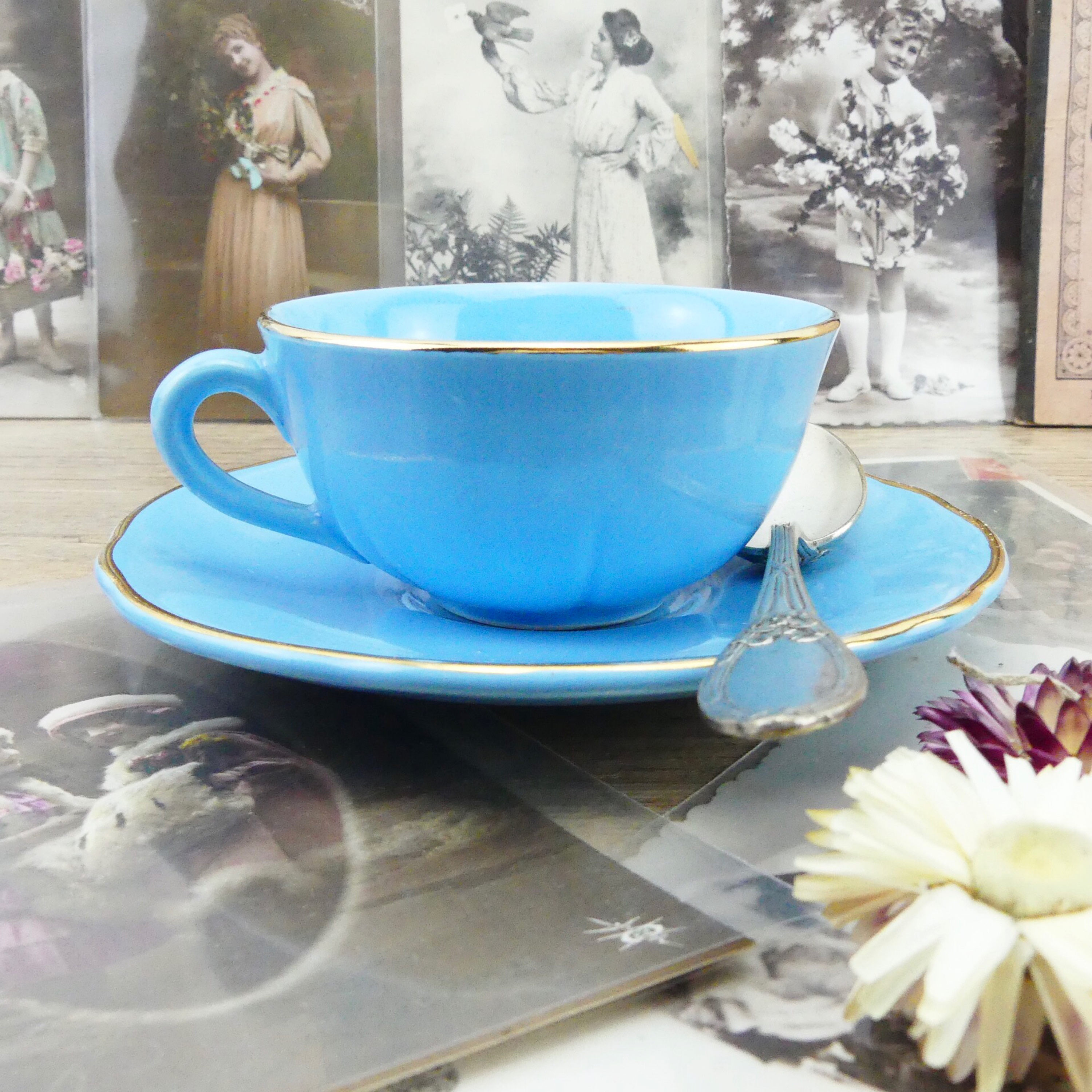 Cups French - tea cups - coffee - cups pink cups - Yellow cups - blue ...