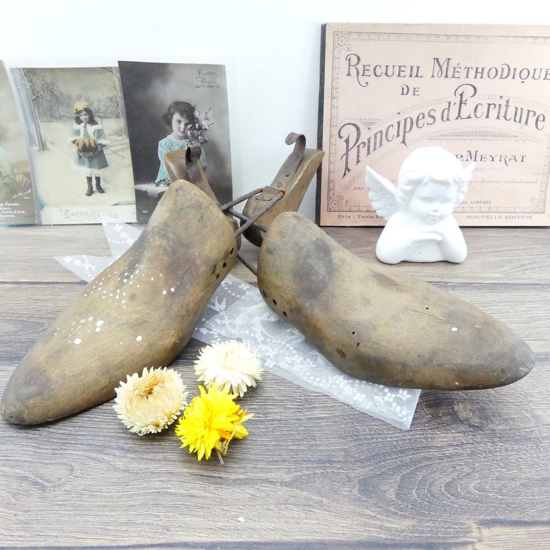 Shoe Forms Antique Shoes Forms Shoe Lasts French Shoes Forms Wooden ...