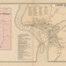 Village of FORT EDWARD New York 1866 Map | Etsy