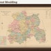 QUEENS COUNTY Ireland 1901 Map Replica or Genuine ORIGINAL - Etsy