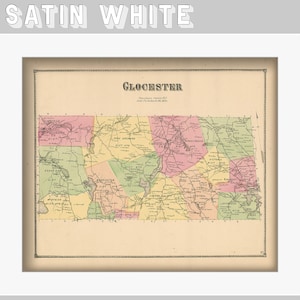 GLOCESTER, Rhode Island 1870 Map - Etsy