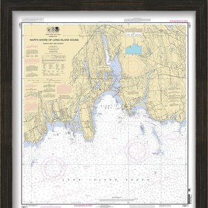 NIANTIC BAY and VICINITY, Connecticut - Nautical Chart Published in ...