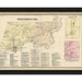 Towns of GREENFIELD and GILL, Massachusetts 1871 Map - Etsy