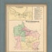WEYBRIDGE Vermont 1871 Map - Etsy